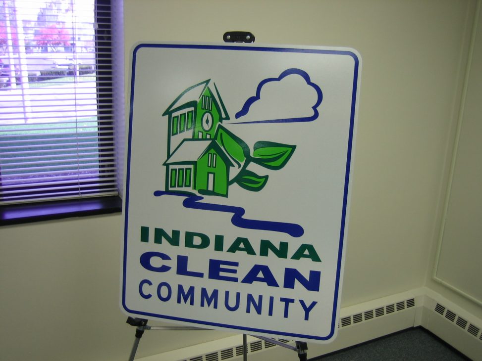 CLEAN Community street sign - Photos from Chris Hardie