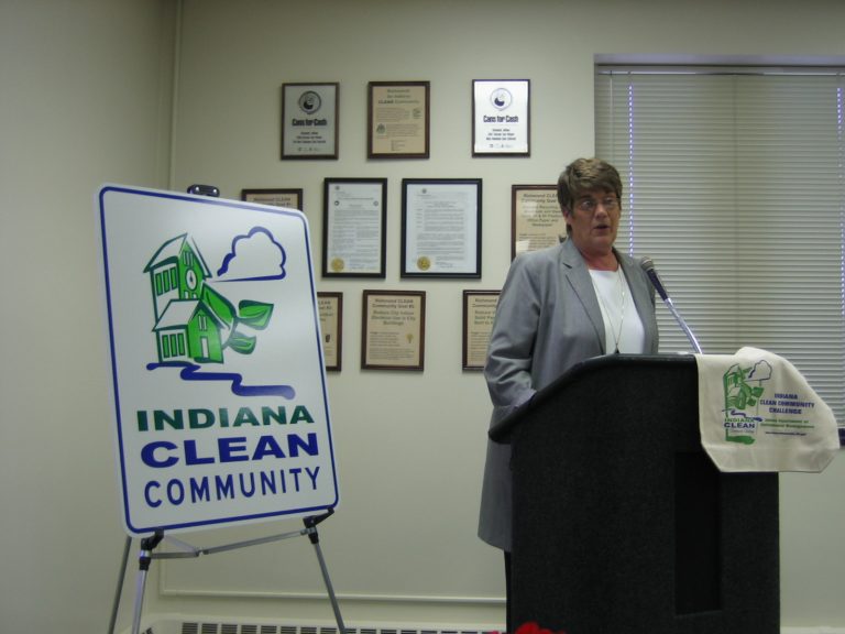 Mayor Sally Hutton speaks - Photos from Chris Hardie