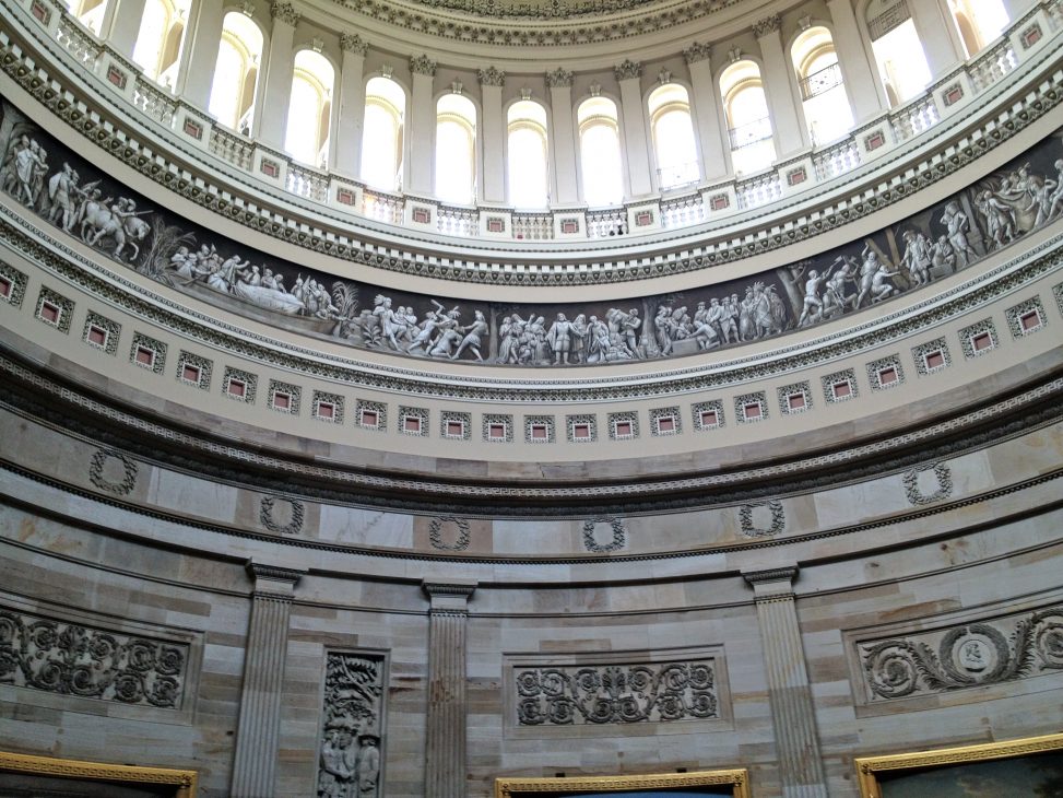 Capitol Rotunda Murals - Photos from Chris Hardie