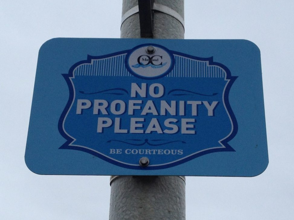 No Profanity Please - Photos from Chris Hardie