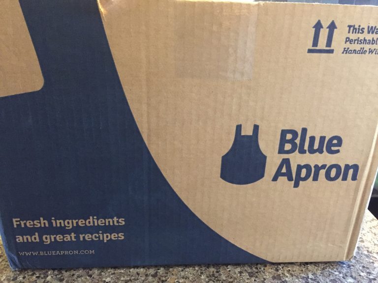 Blue Apron Box - Photos from Chris Hardie