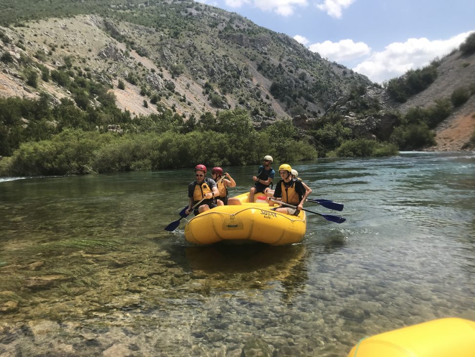 Rafting on the river - Photos from Chris Hardie