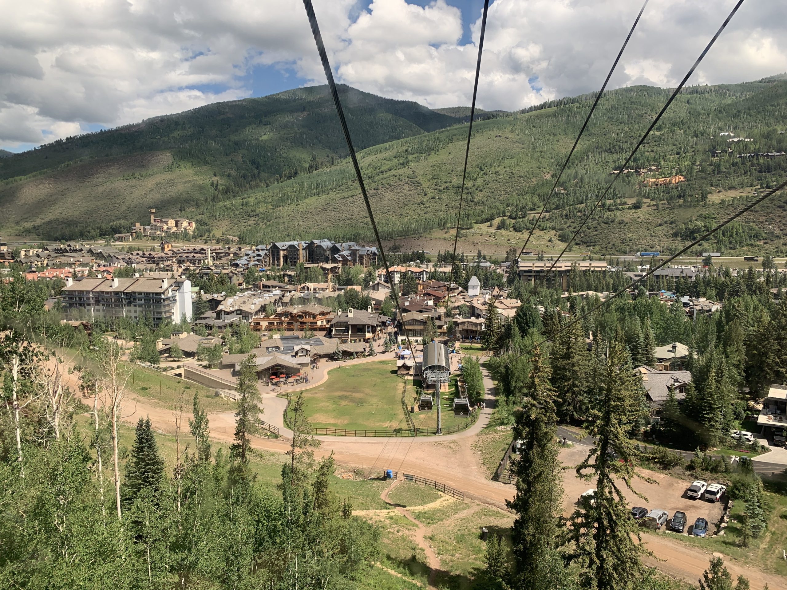 On the lift in Vail - Photos from Chris Hardie